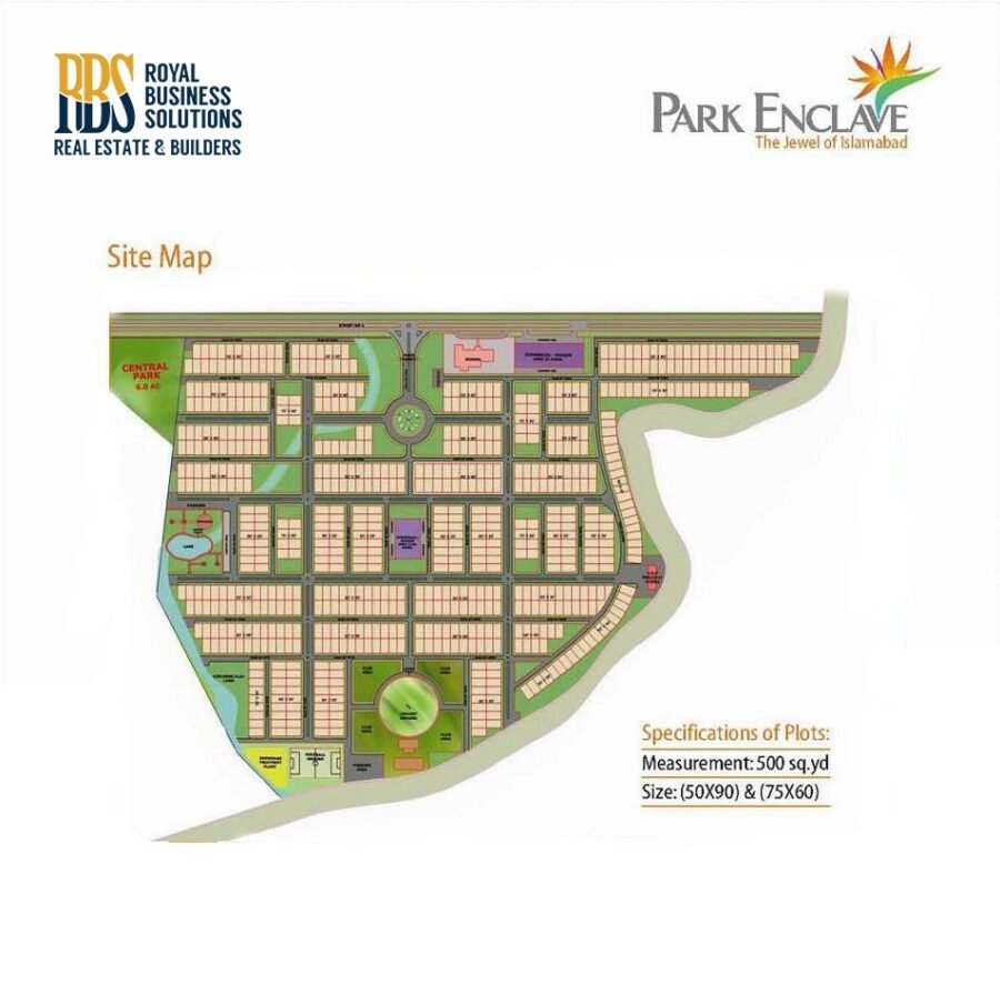 Park Enclave CDA | Location Map| Updated Payment Plan
