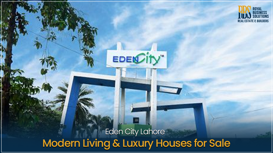 Eden City Lahore | Affordable Plots for Sale | Location Map